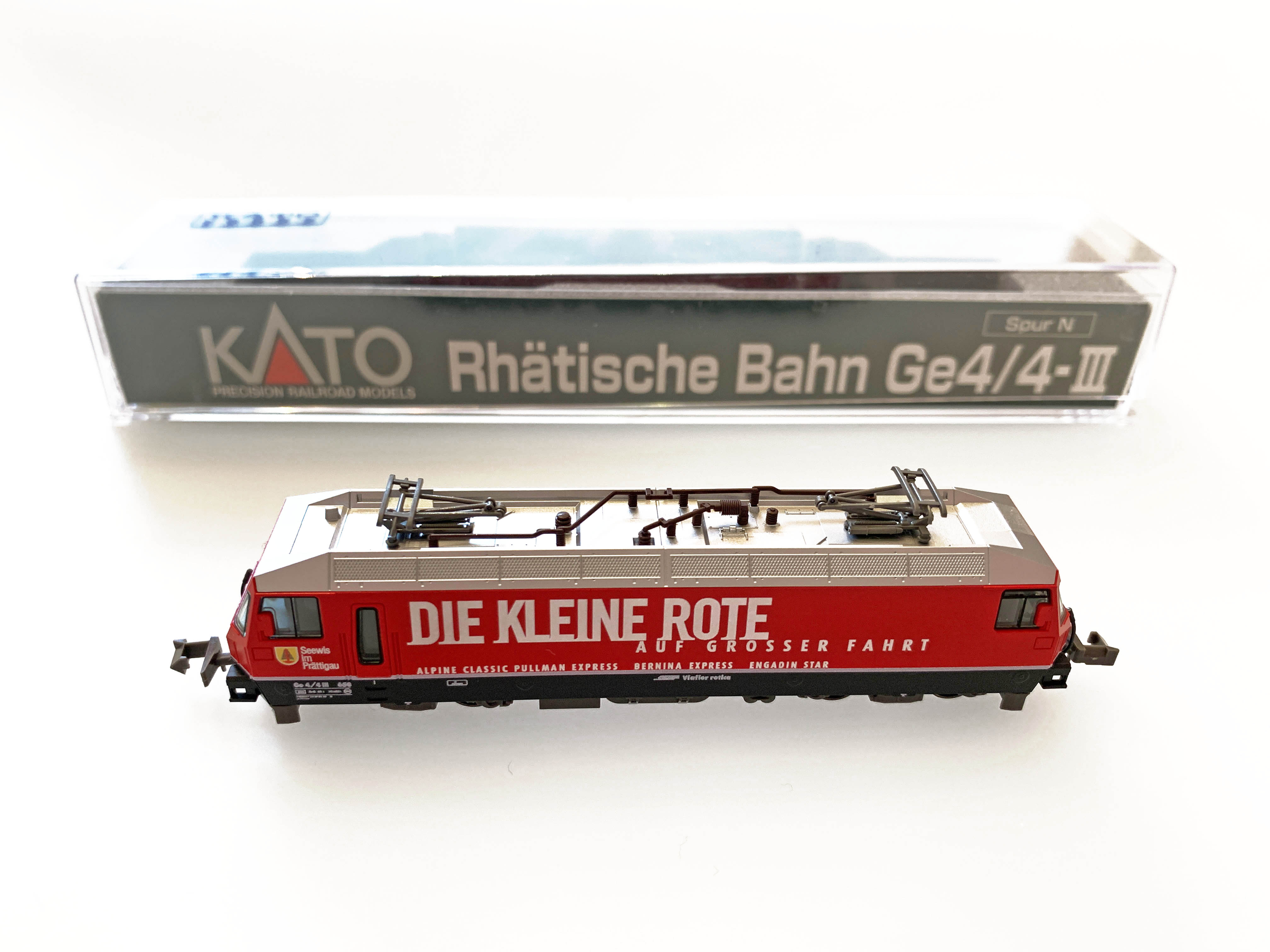 el - RhB Ge 4/4 III «Die kleine Rote», Kato 74040 (N) analog online kaufen | EDITION LAN